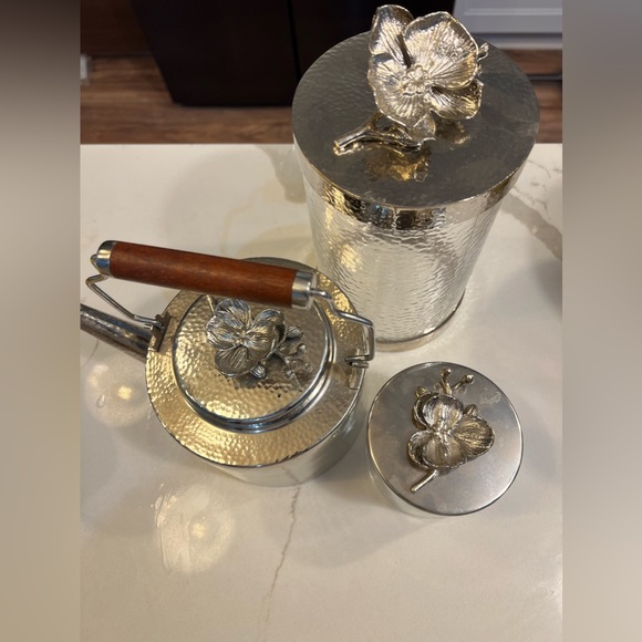 Michael Aram | Kitchen | Michael Aram Tea Kettle And Canister Candle ...